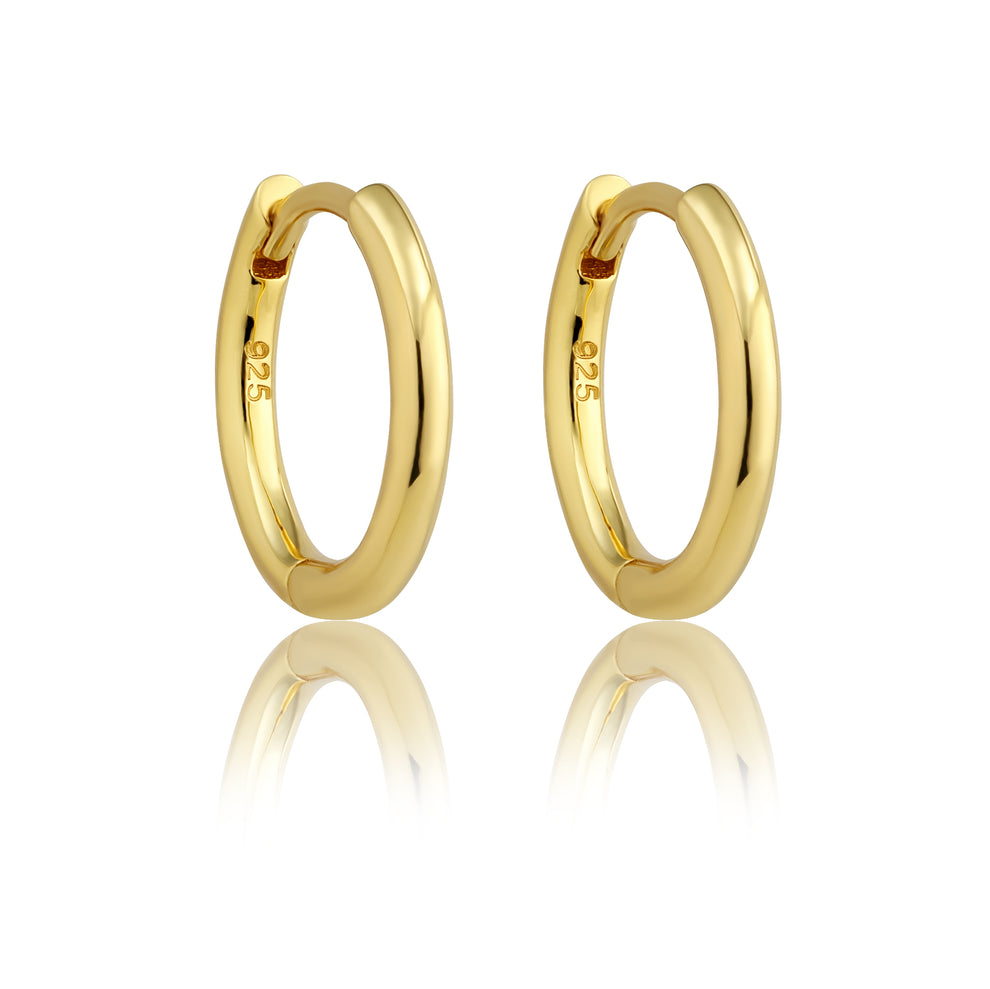 18K GOLD HOPE HOOPS – LOVEY BY LOVEY
